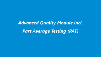 Advanced Quality Module incl. Part Average Testing (PAT) – DR YIELD